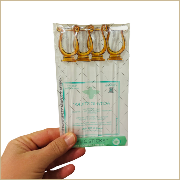 LYRE ACRYLIC STIR STICKS – XO ACRYLICS | ACRYLIC STICKS