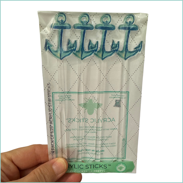 UNION ANCHOR ACRYLIC STIR STICKS – XO ACRYLICS | ACRYLIC STICKS