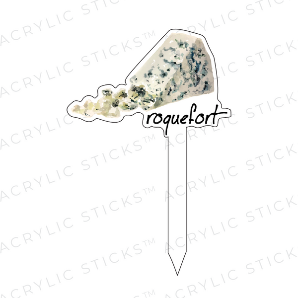 ROQUEFORT FROMAGE ACRYLIC STICK – XO ACRYLICS | ACRYLIC STICKS