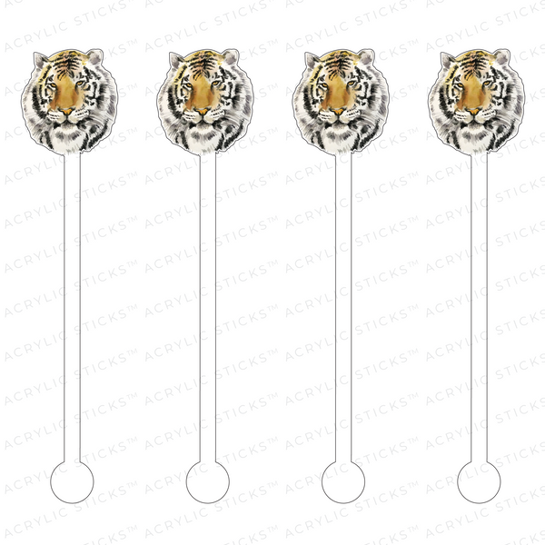 BENGAL TIGER ACRYLIC STIR STICKS – XO ACRYLICS | ACRYLIC STICKS