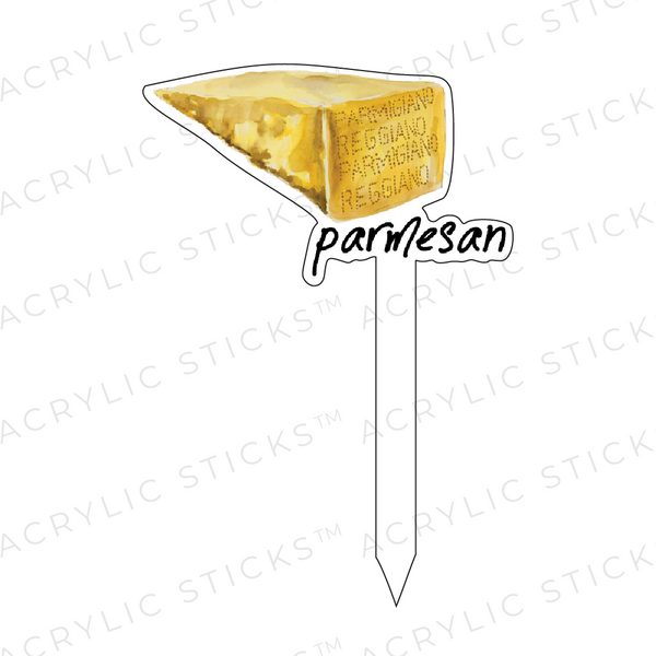 PARMESAN FROMAGE ACRYLIC STICK – XO ACRYLICS | ACRYLIC STICKS