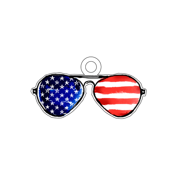 I WEAR MY 'USA' SUNGLASSES AT NIGHT ACRYLIC GIFT TAG – XO ACRYLICS ...